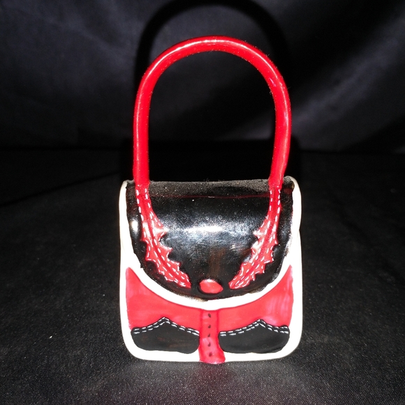 unknown | Accents | Ceramic Purse Figure | Poshmark